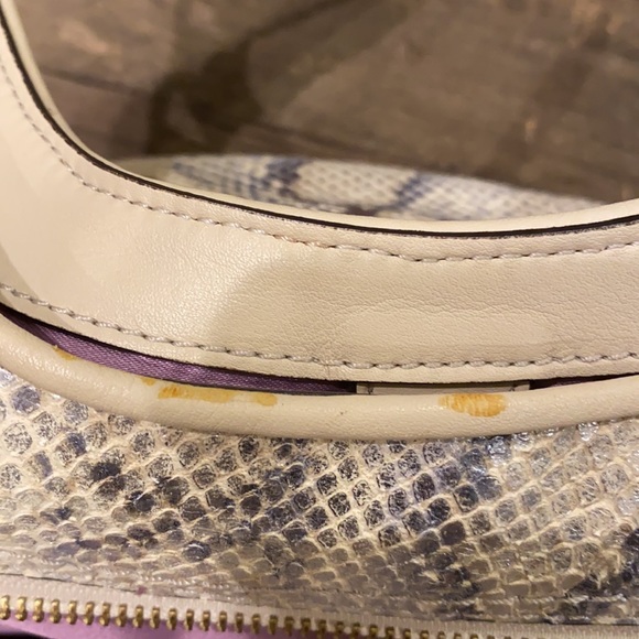 Coach | Bags | Authentic Coach Madison Python Embossed Handbag | Poshmark